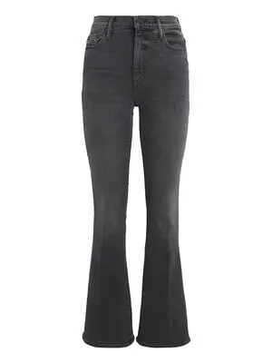 MOTHER The Weekender Flared Jeans Grey