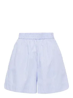 LMND Chiara Mid-length Shorts - Blue