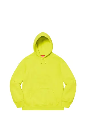 Supreme Embossed Logos Hooded Sweatshirt - Green