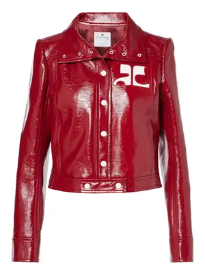COURREGES Courrèges Reedition Vinyl Jacket - Red