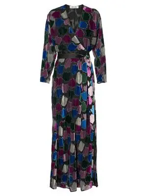 Diane Von Furstenberg Babette Printed Midi Dress - Multicoloured