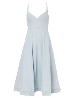 Zimmermann Acacia Denim Midi Dress - Blue