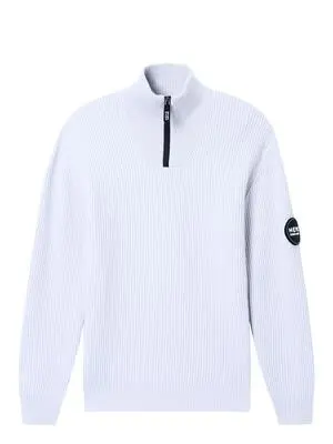 Giorgio Armani Neve Mock-neck Jumper - Grey