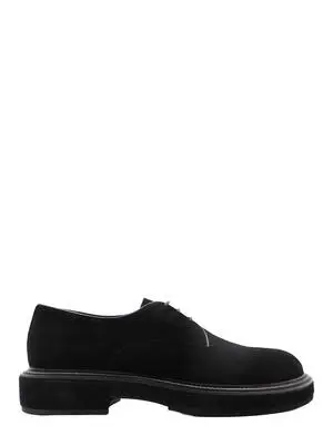 Giorgio Armani Suede Lace-Ups Black