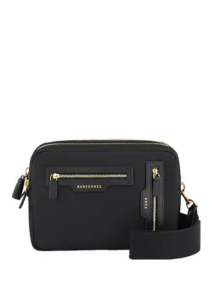 ANYA HINDMARCH Trio Nylon Cross-body Bag - Black