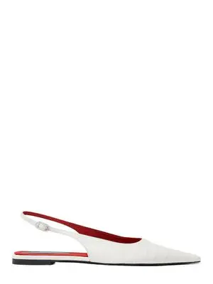 Stella McCartney Elsa Slingback Flats - Stone