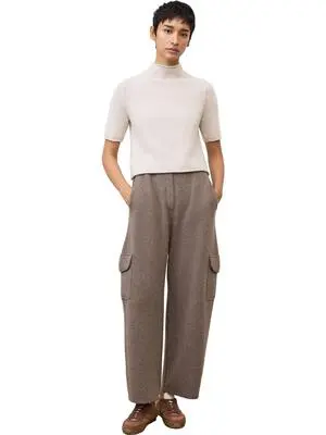 LISA YANG The Fride Cashmere Sweater Oyster