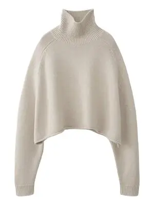 LISA YANG STORE Cathie Cashmere Sweater - Oyster
