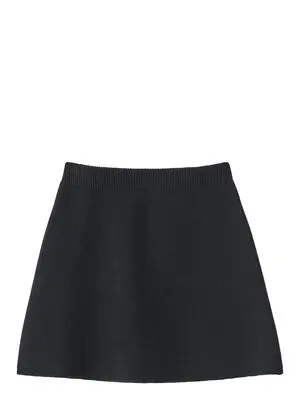 LISA YANG The Clare Knit Mini Skirt