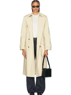 MIMCHIK Belted Trench Coat - Sand