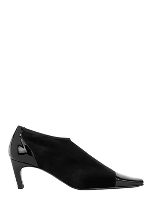 TOTEME Bi-material Pumps - Black