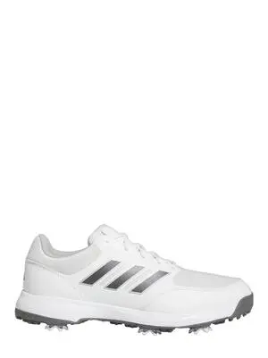 Adidas Tech Response 3.0 Golf Shoes - Cloud White/dark Silver Metallic