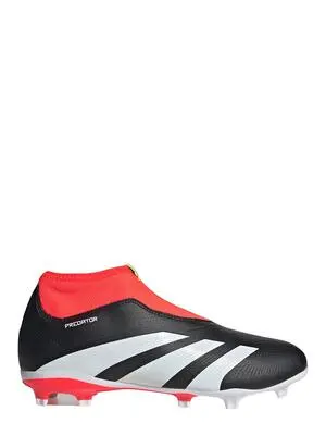 Adidas Predator 24 League Laceless Fg - Core Black/cloud White/solar Red