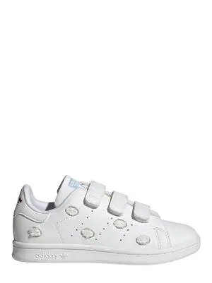 Adidas Stan Smith Comfort Closure Hello Kitty Sneakers - Cloud White/grey One/glow Blue