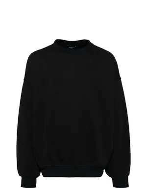 SONGZIO Dusky-paint Sweatshirt - Black