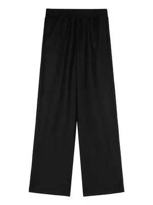 JIL SANDER Wide-leg Track Pants - Black