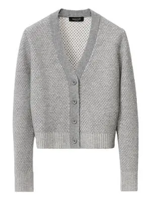 Fabiana Filippi Open-knit Cardigan - Grey