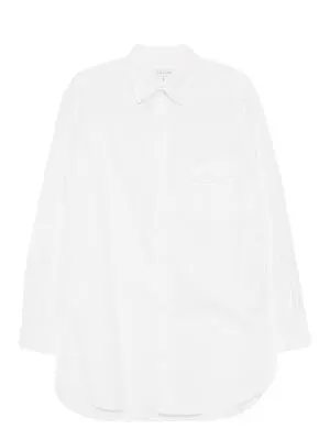 Yohji Yamamoto Chest Button Fastening Pocket Shirt - White