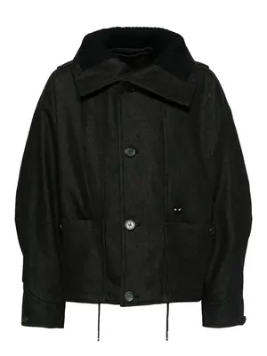 SONGZIO Panther Denimlike Jacket - Black