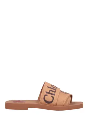Chloé Woody Sandals - Brown