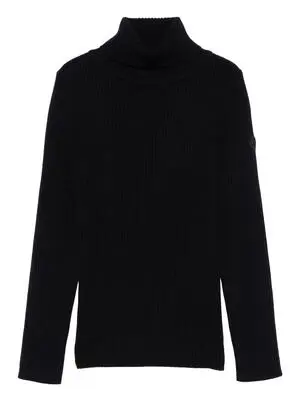 YVES SALOMON Turtleneck Sweater - Black