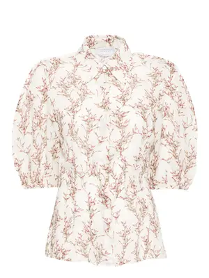 GABRIELA HEARST Luhan Floral Blouse