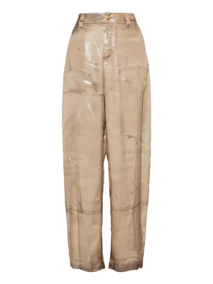 Alexander Wang Trompe-l'oeil Print Pants - Neutrals