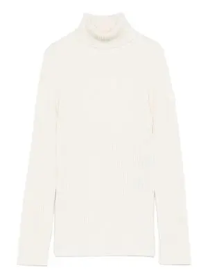 YVES SALOMON Turtleneck Sweater - Neutrals
