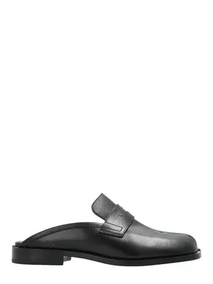MAISON MARGIELA Tabi City Leather Mules - Black