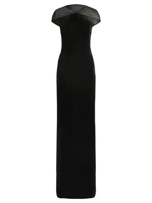 Ralph Lauren Velvet Gown - Black