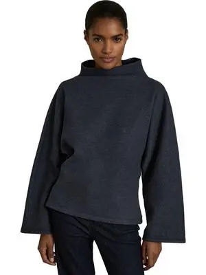 REISS Reiss Cora Cotton-Blend Top