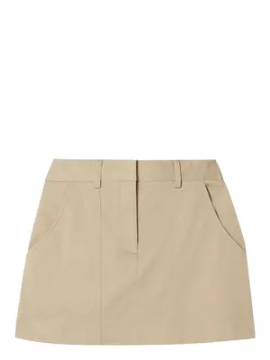 Matteau Paneled Mini Skirt - Neutrals