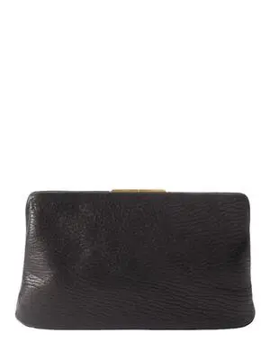 Saint Laurent-Textured-leather Clutch