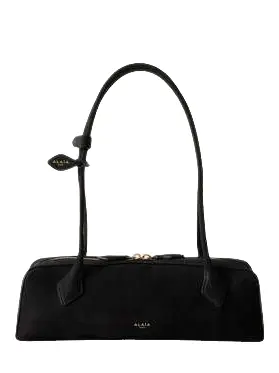 Alaïa Le Teckel Medium Shoulder Bag - Black