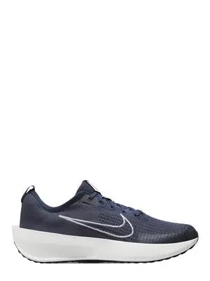 Nike Interact Run Athletic Sneakers - College Navy Blue/gridiron/white