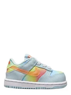 Nike Dunk Low Total Orange Sneakers - Glacier Blue/light Lemon Twist/aquarius Blue