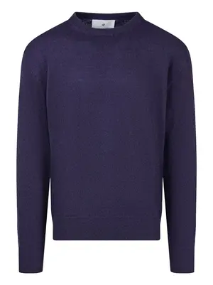 SEVEN GAUGE Knitted Jumper - Blue