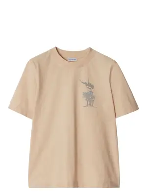 Burberry Cotton T-shirt - Neutrals