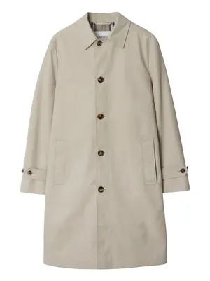 Burberry Cotton-blend Coat - Neutrals