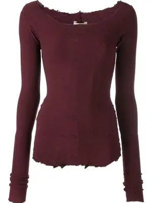 MARC LE BIHAN Scoop Neck Sweatshirt
