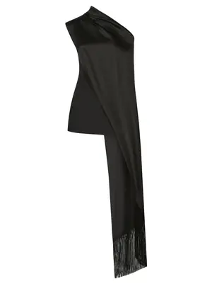 TALLER MARMO Taller Marmo Asymmetric Dress Black