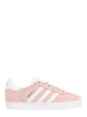 Adidas Adidas Gazelle Lace Up Sneakers Icey Pink/cloud White/gold Metallic