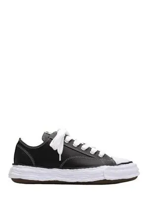 Mihara Yasuhiro Peterson 23 Og Sole Leather Low - Black
