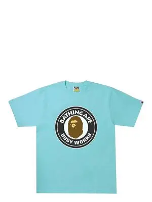 A BATHING APE Busy Works Tee Shirt - Sax