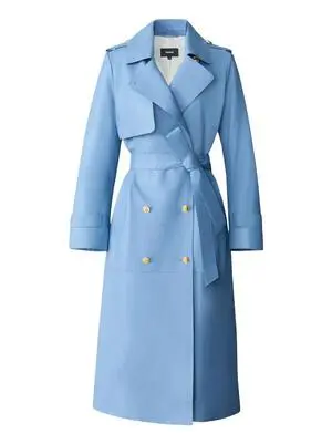 MACKAGE Gael-V Leather Trench Coat