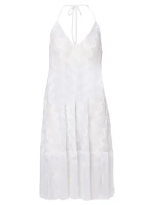 Missoni Zig Zag Beach Dress - White