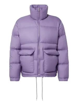 Auralee Ripstop Down Jacket - Purple