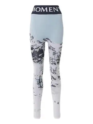 Perfect Moment High-rise Jacquard Leggings - Multicoloured