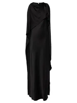 Simkhai Simkhai Izel Satin Gown Black