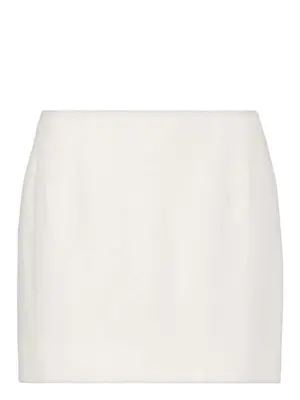 Faithfull The Brand Jane Linen Miniskirt - White